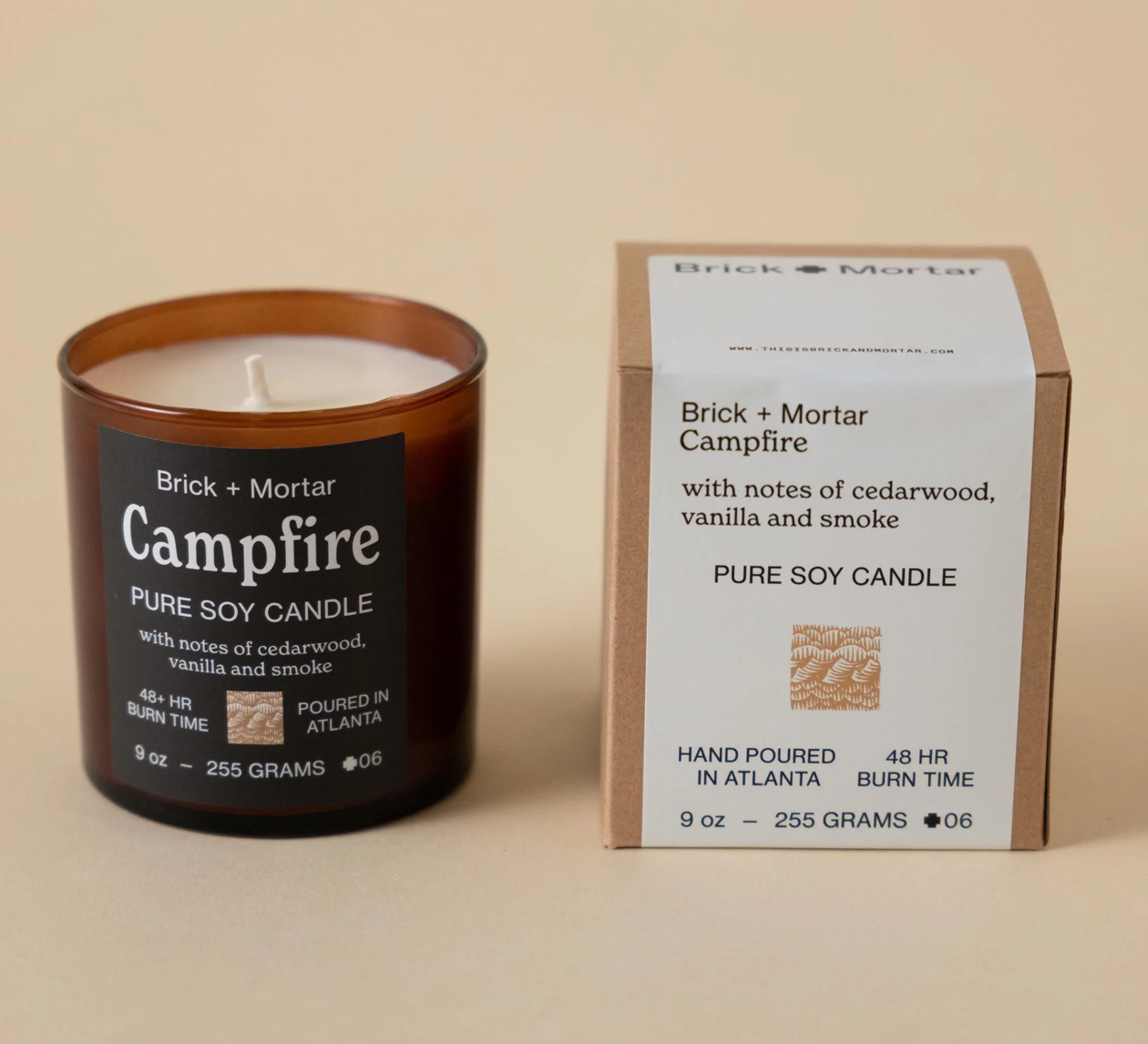 Brick + Mortar / Campfire 9oz Candle – Found Store Limited