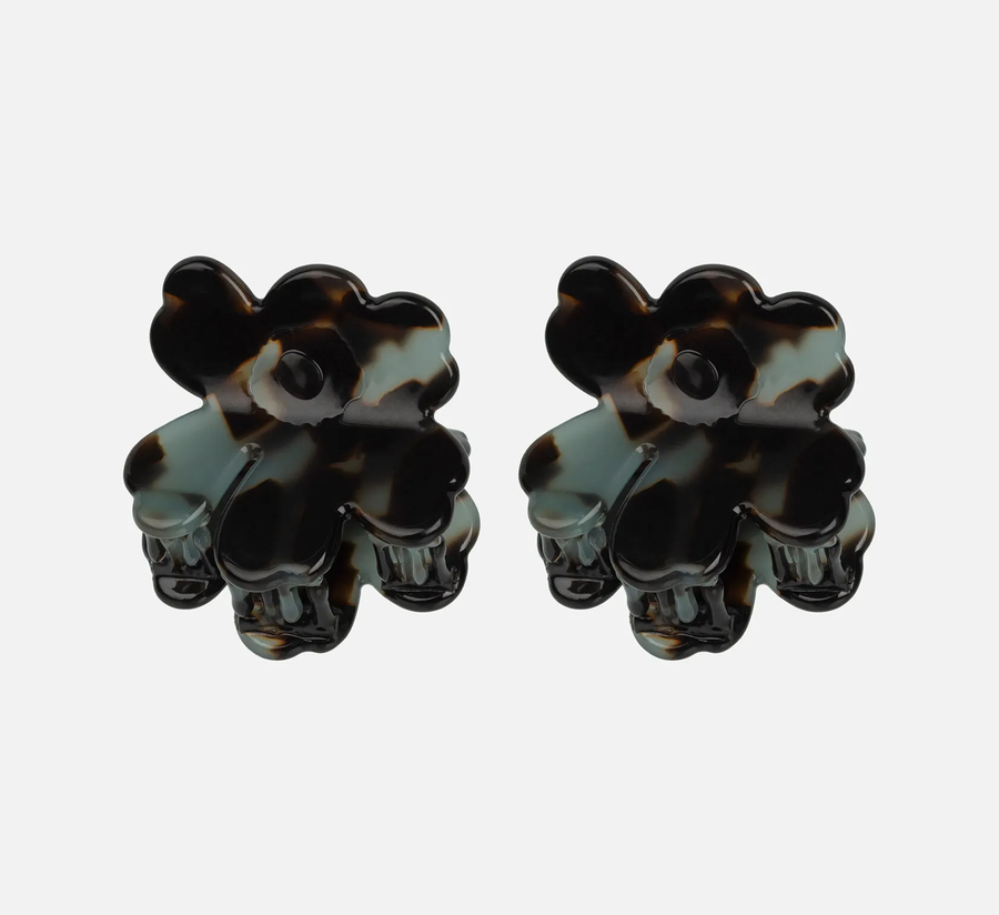 Marimekko / Tortoiseshell Nano Unikko Hair Clip Set – Found Store Limited