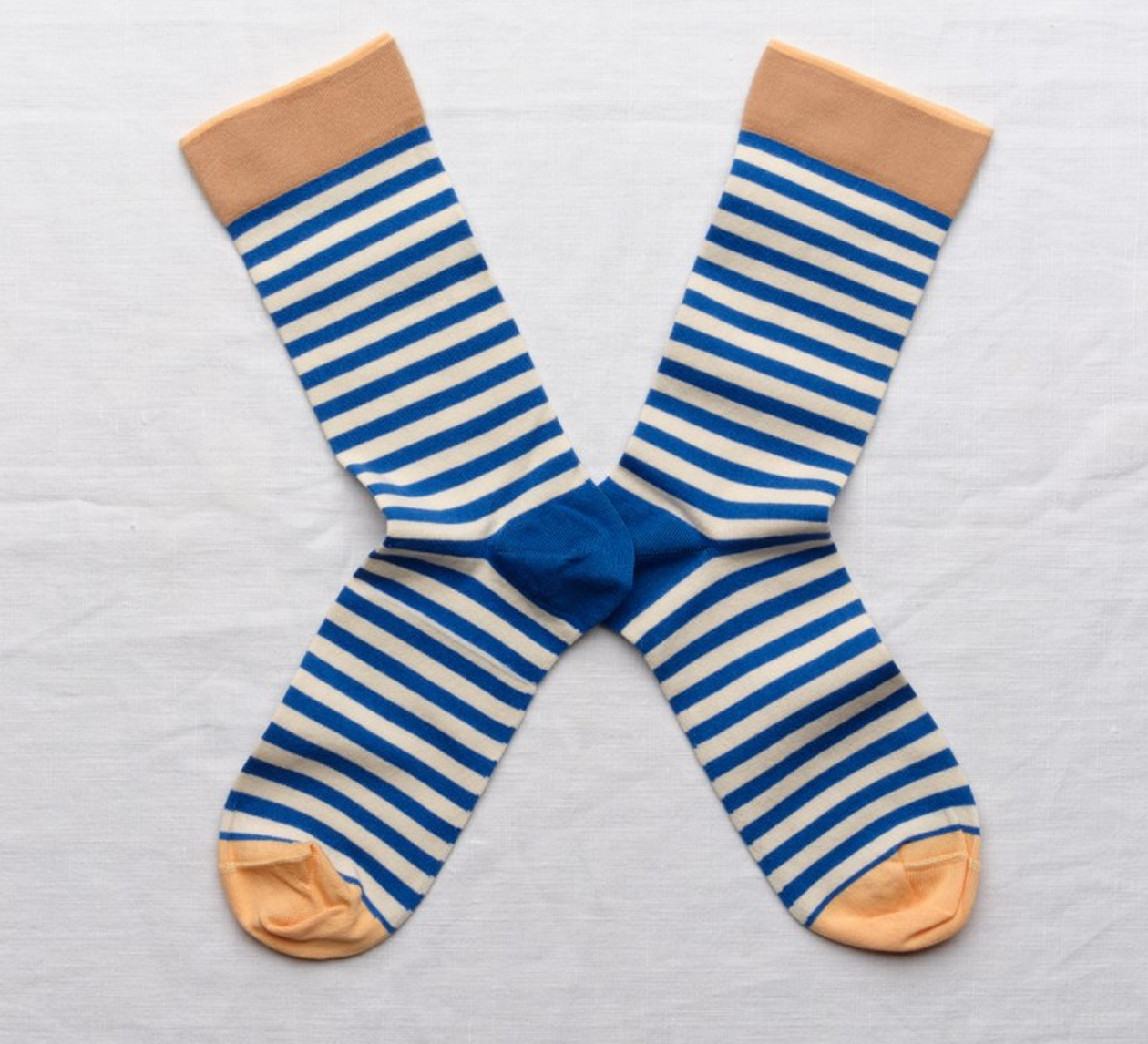 Bonne Maison / Blue Stripe Socks – Found Store Limited