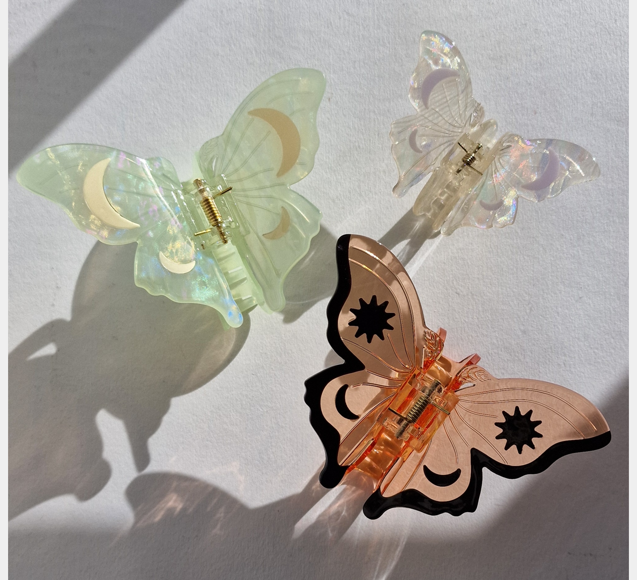 Winona Irene / Lunar Moth Hair Claw – Found Store Limited